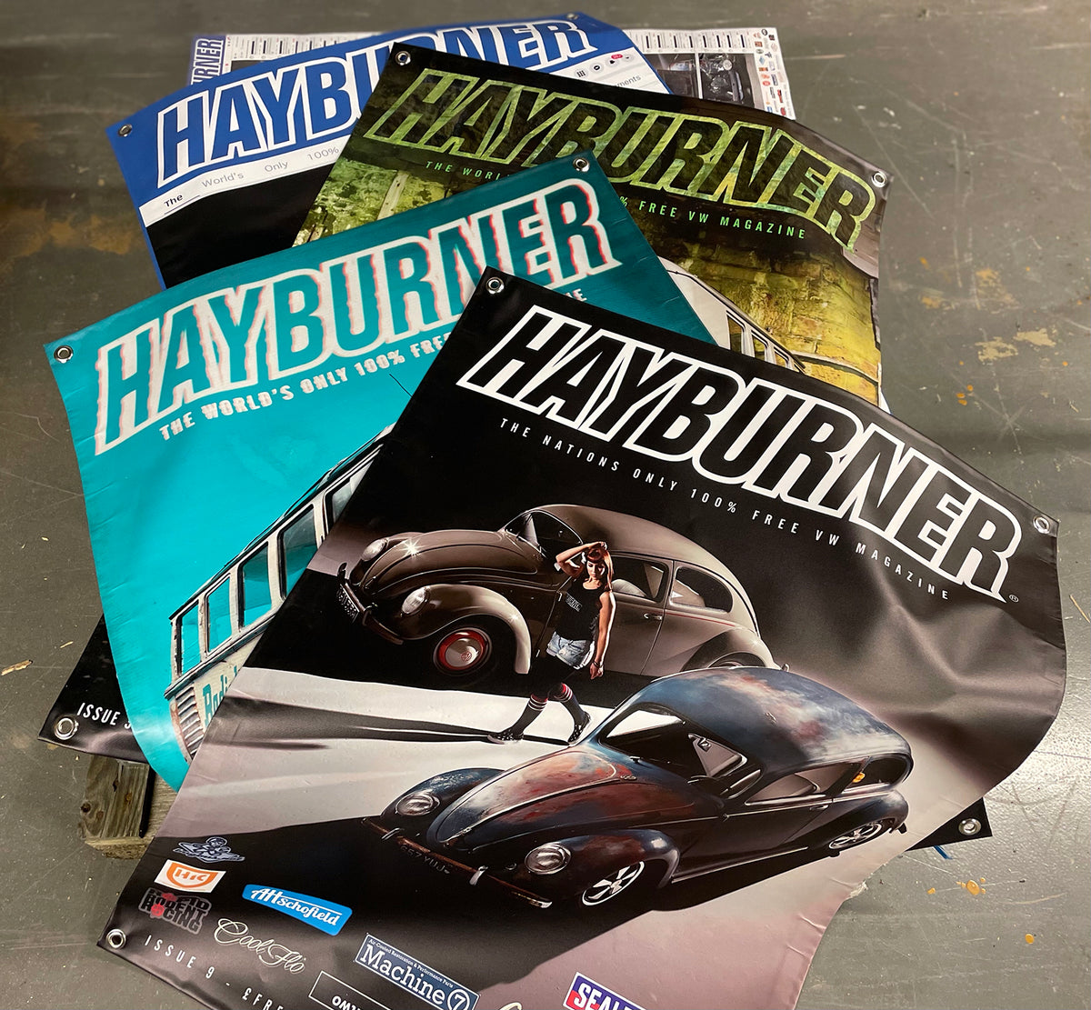 Vinyl banners – Hayburner