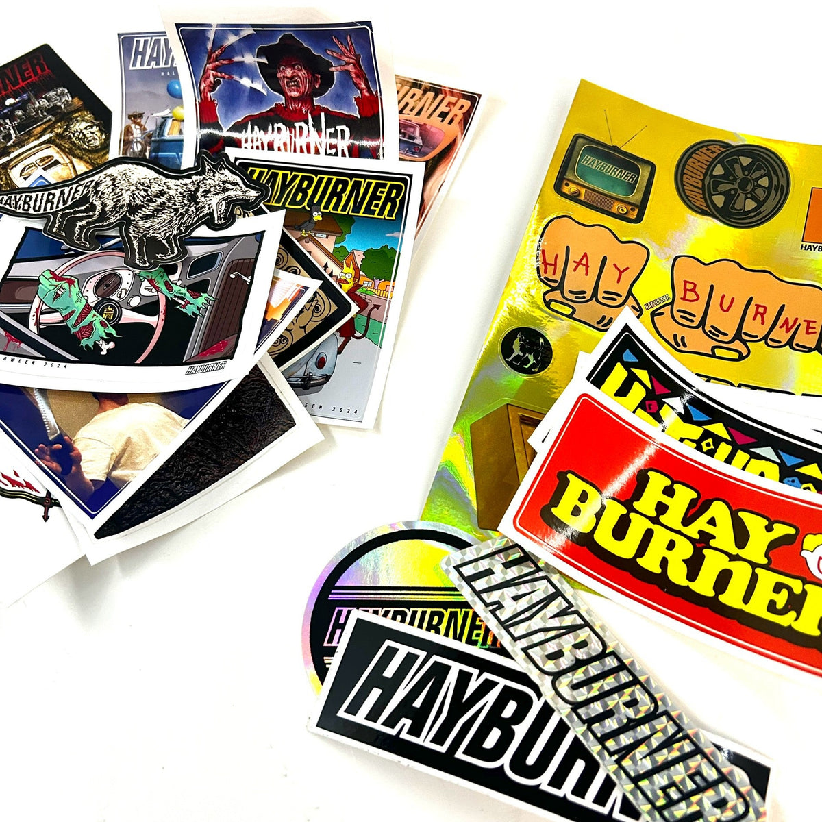 STICKER PACKS – Hayburner