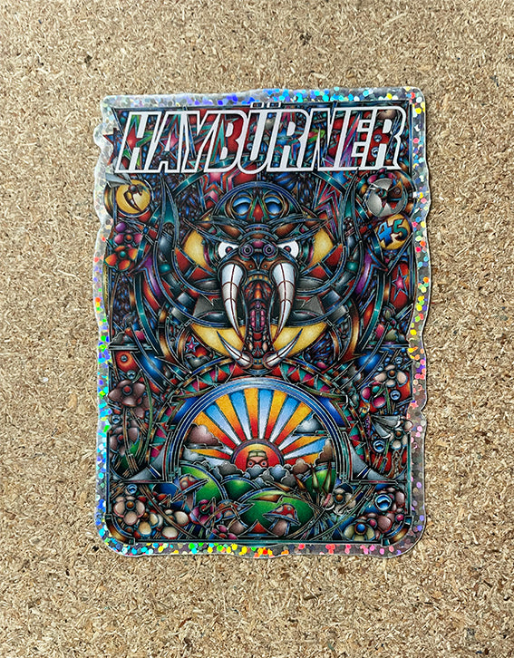 Issue 45 Glitter Sticker – Hayburner