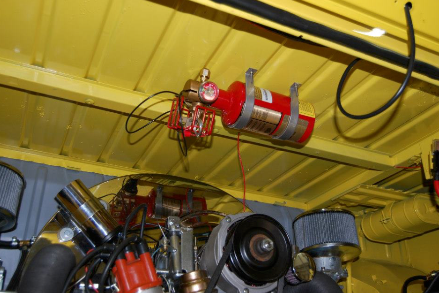 Engine Bay Extinguisher System – Hayburner