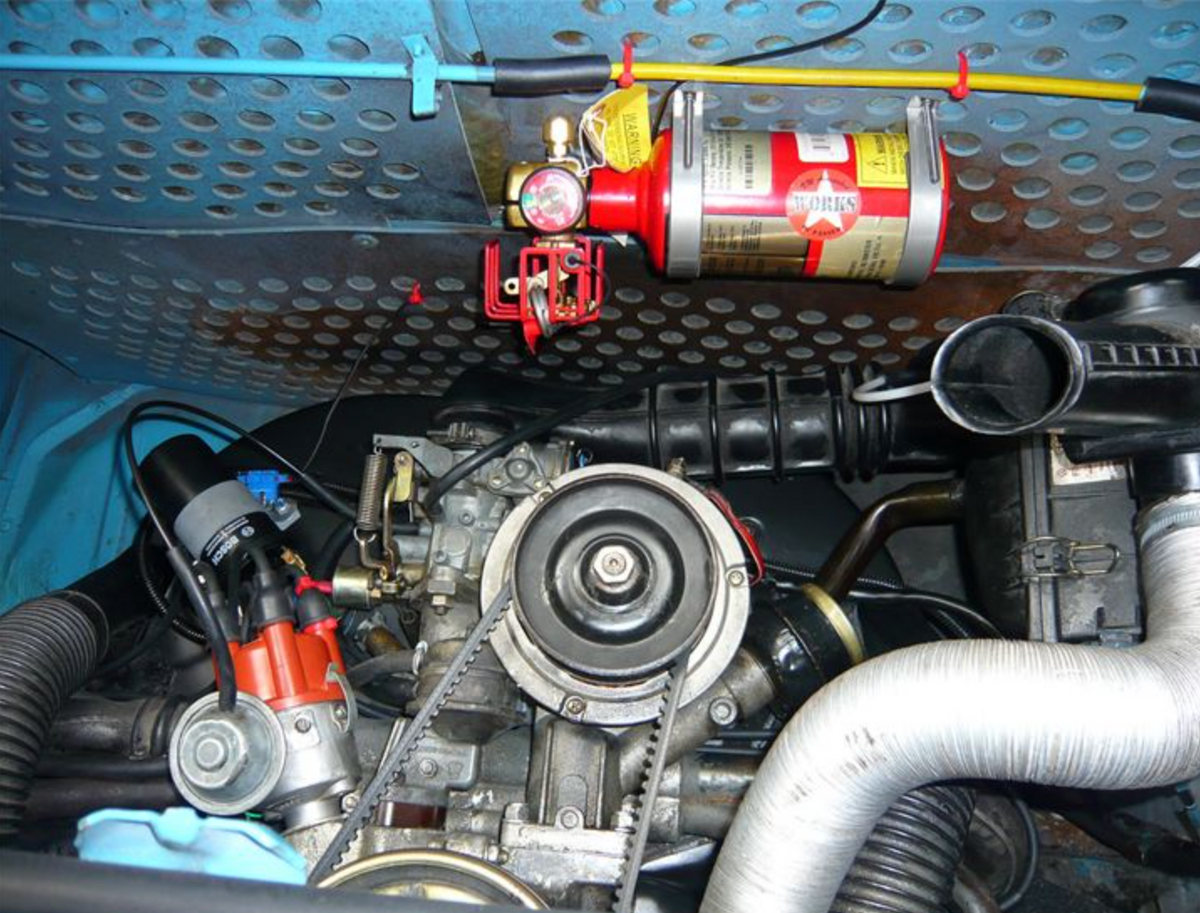 Engine Bay Extinguisher System – Hayburner