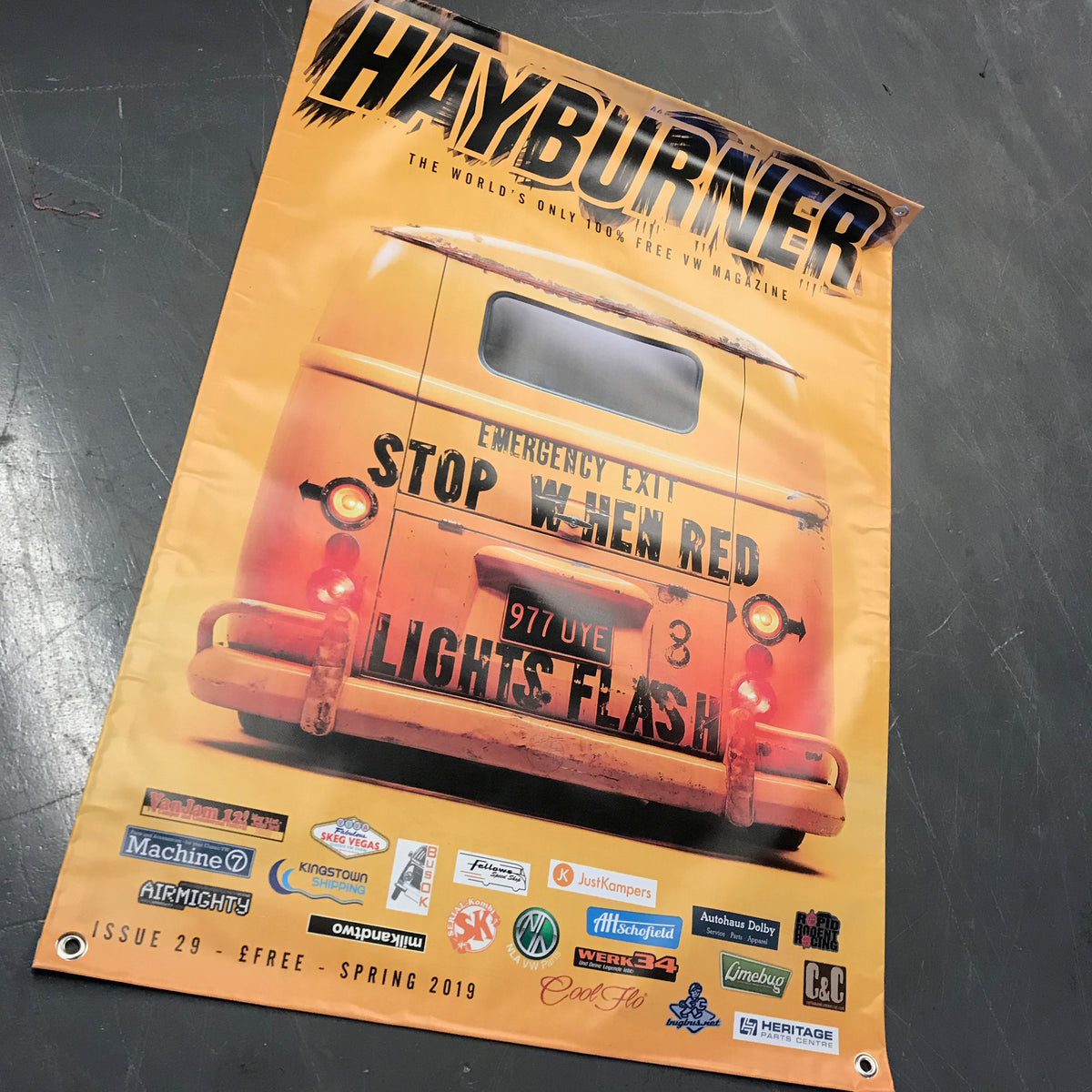 Hayburner Front Cover Banner - Issue 29