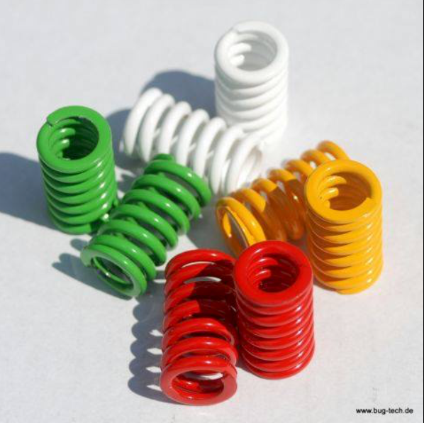Powder Coated Coloured Springs – Hayburner
