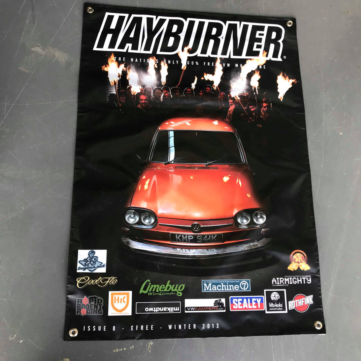 Hayburner Front Cover Banner - Issue 8