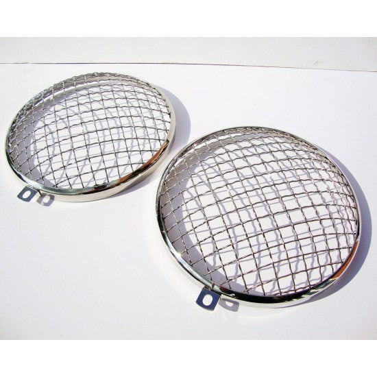 Late Model Vintage Style Mesh Headlight Covers (004) – Hayburner